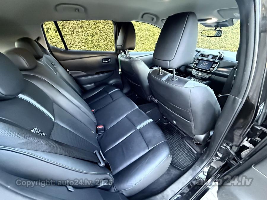 Melns Nissan Leaf 2020 Tartu, ar dzinēja tilpumu 0.00 L un nobraukumu 80 tūkst. km par 18900 €, foto 8 vietnē AUTOMOTO.COM.LV