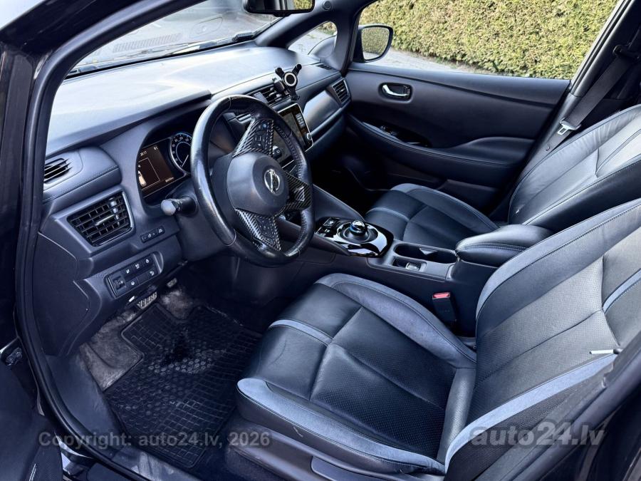 Melns Nissan Leaf 2020 Tartu, ar dzinēja tilpumu 0.00 L un nobraukumu 80 tūkst. km par 18900 €, foto 10 vietnē AUTOMOTO.COM.LV