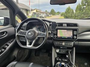Black Nissan Leaf 2020 in Vilnius, with an engine capacity of 0.00 L and mileage of 140 thousand km for 13500 €, photo  on AUTOMOTO.COM.LV