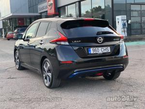 Black Nissan Leaf 2020 in Tallinn, with an engine capacity of 0.00 L and mileage of 27 thousand km for 15500 €, photo 5 on AUTOMOTO.COM.LV