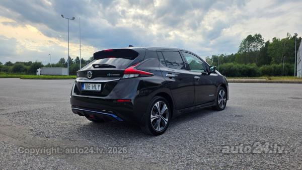 Black Nissan Leaf 2020 in Valga, with an engine capacity of 0.00 L and mileage of 84 thousand km for 16990 €, photo 6 on AUTOMOTO.COM.LV