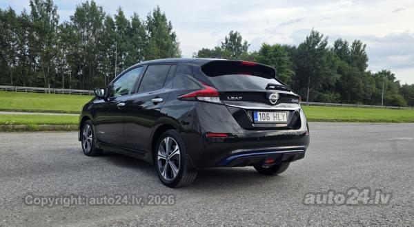 Black Nissan Leaf 2020 in Valga, with an engine capacity of 0.00 L and mileage of 84 thousand km for 16990 €, photo 7 on AUTOMOTO.COM.LV