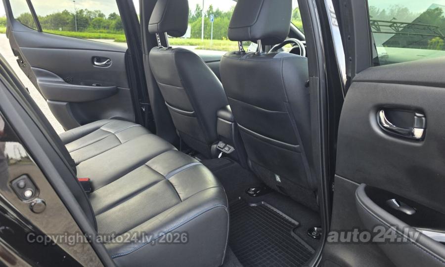 Black Nissan Leaf 2020 in Valga, with an engine capacity of 0.00 L and mileage of 84 thousand km for 16990 €, photo 16 on AUTOMOTO.COM.LV