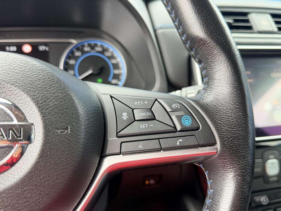 Black Nissan Leaf 2020 in Kaunas, with an engine capacity of 0.00 L and mileage of 88 thousand km for 14500 €, photo 16 on AUTOMOTO.COM.LV