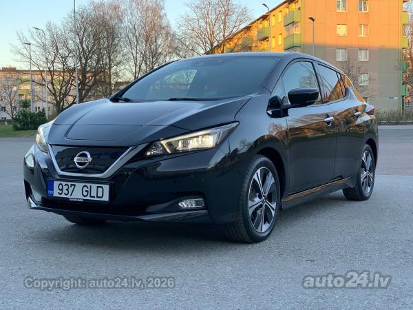 Melns Nissan Leaf 2021 Tallina, ar dzinēja tilpumu 0.00 L un nobraukumu 52 tūkst. km par 15400 €, foto 1 vietnē AUTOMOTO.COM.LV