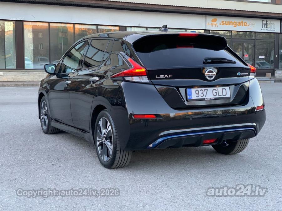 Melns Nissan Leaf 2021 Tallina, ar dzinēja tilpumu 0.00 L un nobraukumu 52 tūkst. km par 15400 €, foto 5 vietnē AUTOMOTO.COM.LV