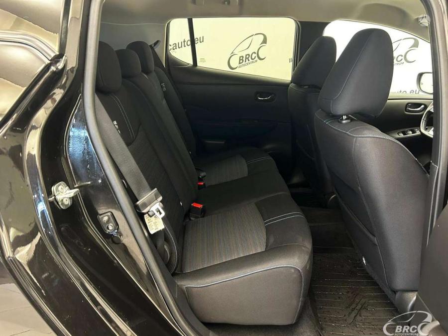 Black Nissan Leaf 2021 in Vilnius, with an engine capacity of 0.00 L and mileage of 46 thousand km for 12500 €, photo 11 on AUTOMOTO.COM.LV