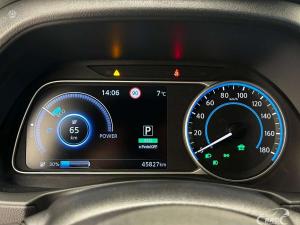 Black Nissan Leaf 2021 in Vilnius, with an engine capacity of 0.00 L and mileage of 46 thousand km for 12500 €, photo 16 on AUTOMOTO.COM.LV