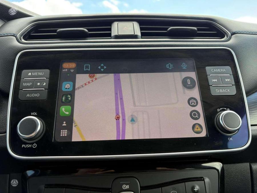 Melns Nissan Leaf 2021 Viļņa, ar dzinēja tilpumu 0.00 L un nobraukumu 122 tūkst. km par 13800 €, foto 13 vietnē AUTOMOTO.COM.LV