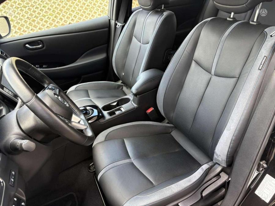 Melns Nissan Leaf 2021 Viļņa, ar dzinēja tilpumu 0.00 L un nobraukumu 122 tūkst. km par 13800 €, foto 20 vietnē AUTOMOTO.COM.LV