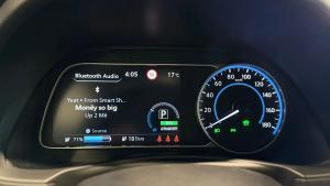 Black Nissan Leaf 2021 in Marupe, with an engine capacity of 0.00 L and mileage of 40 thousand km for 15990 €, photo 9 on AUTOMOTO.COM.LV