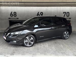 Melns Nissan Leaf 2021 Rīga, ar dzinēja tilpumu 0.00 L un nobraukumu 89 tūkst. km par 14990 €, foto  vietnē AUTOMOTO.COM.LV
