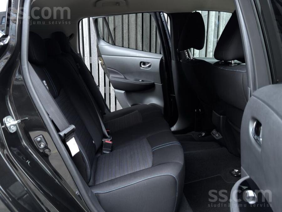 Melns Nissan Leaf 2021 Rīga, ar dzinēja tilpumu 0.00 L un nobraukumu 89 tūkst. km par 14990 €, foto 31 vietnē AUTOMOTO.COM.LV