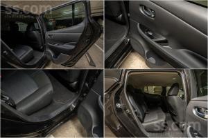 Black Nissan Leaf 2021 in Riga, with an engine capacity of 0.00 L and mileage of 19 thousand km for 17500 €, photo 22 on AUTOMOTO.COM.LV