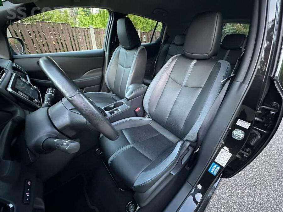 Black Nissan Leaf 2022 in Riga, with an engine capacity of 0.00 L and mileage of 73 thousand km for 16450 €, photo 12 on AUTOMOTO.COM.LV