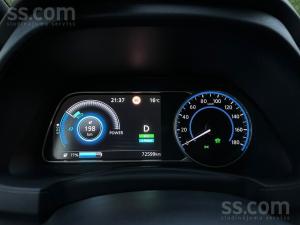 Black Nissan Leaf 2022 in Riga, with an engine capacity of 0.00 L and mileage of 73 thousand km for 16450 €, photo 17 on AUTOMOTO.COM.LV