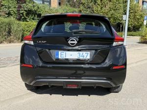 Melns Nissan Leaf 2022 Rīga, ar dzinēja tilpumu 0.00 L un nobraukumu 55 tūkst. km par 16550 €, foto 9 vietnē AUTOMOTO.COM.LV