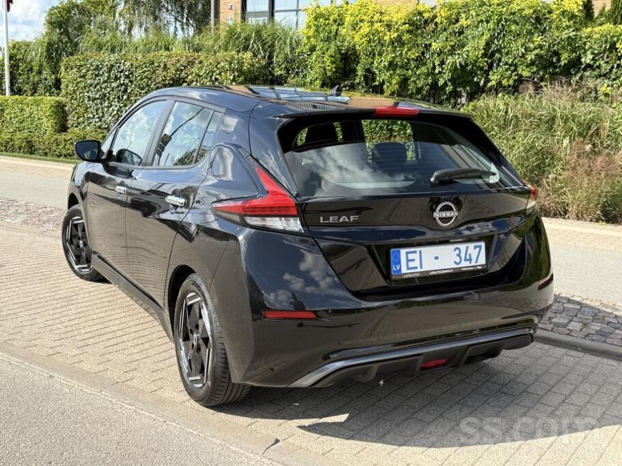 Melns Nissan Leaf 2022 Rīga, ar dzinēja tilpumu 0.00 L un nobraukumu 55 tūkst. km par 16550 €, foto 12 vietnē AUTOMOTO.COM.LV