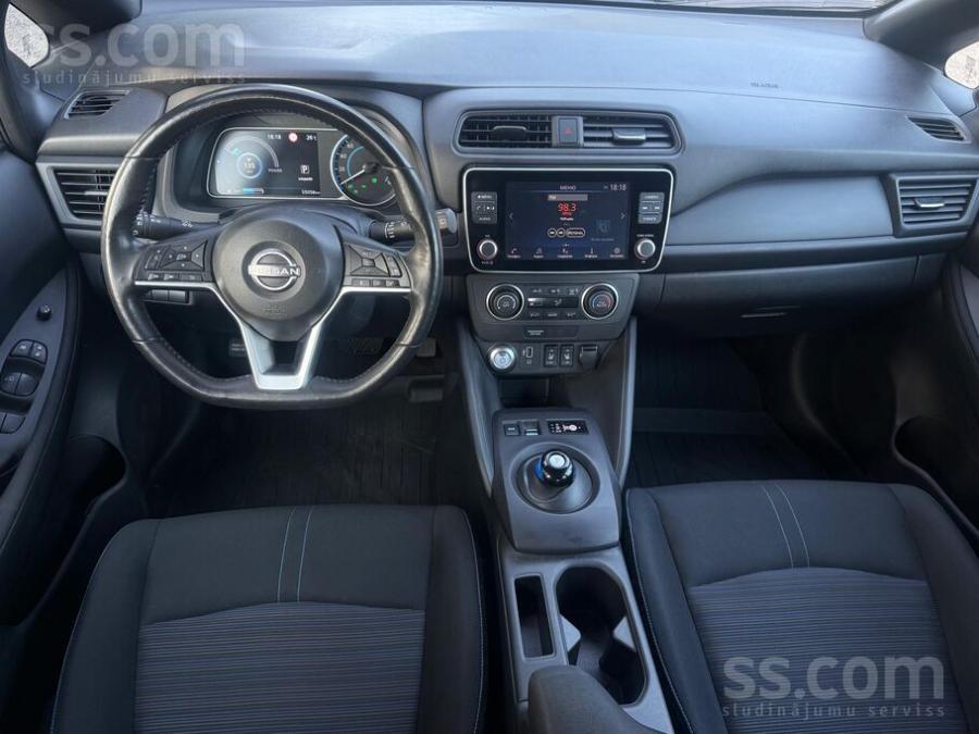 Melns Nissan Leaf 2022 Rīga, ar dzinēja tilpumu 0.00 L un nobraukumu 55 tūkst. km par 16550 €, foto 18 vietnē AUTOMOTO.COM.LV