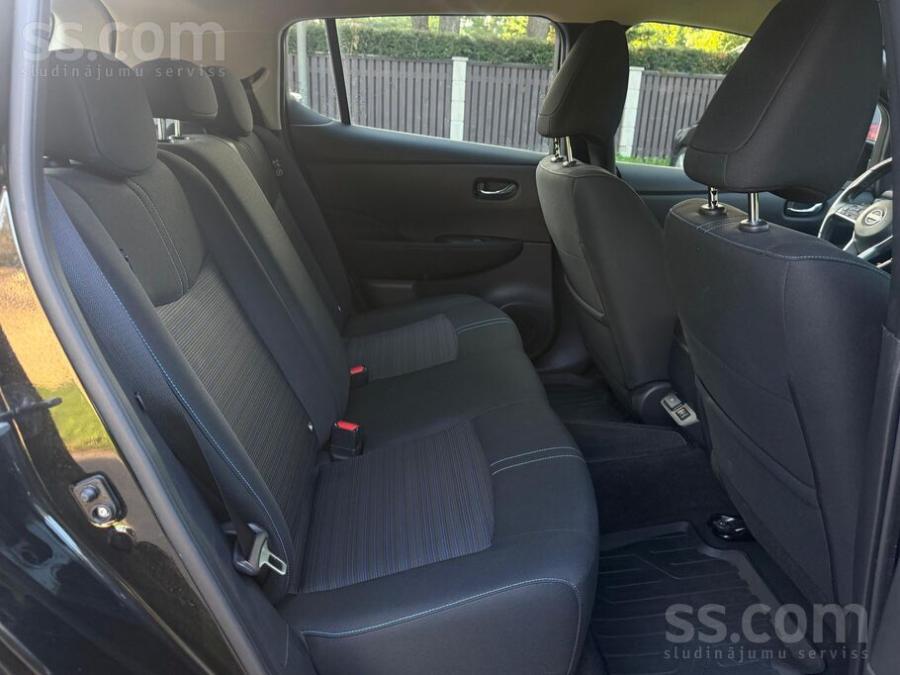 Melns Nissan Leaf 2022 Rīga, ar dzinēja tilpumu 0.00 L un nobraukumu 55 tūkst. km par 16550 €, foto 25 vietnē AUTOMOTO.COM.LV
