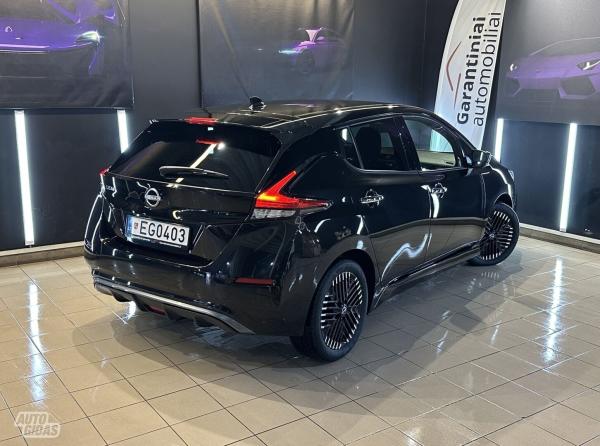 Black Nissan Leaf 2022 in Avizieniai, with an engine capacity of 0.00 L and mileage of 62 thousand km for 16750 €, photo 3 on AUTOMOTO.COM.LV