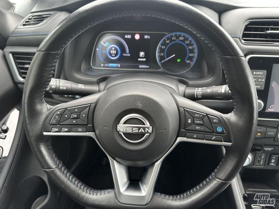 Черный Ниссан Лиф 2022 в Авиженяй, объемом двигателя 0.00 л и пробегом 62 тыс. км за 16750 €, фото 7 на AUTOMOTO.COM.LV