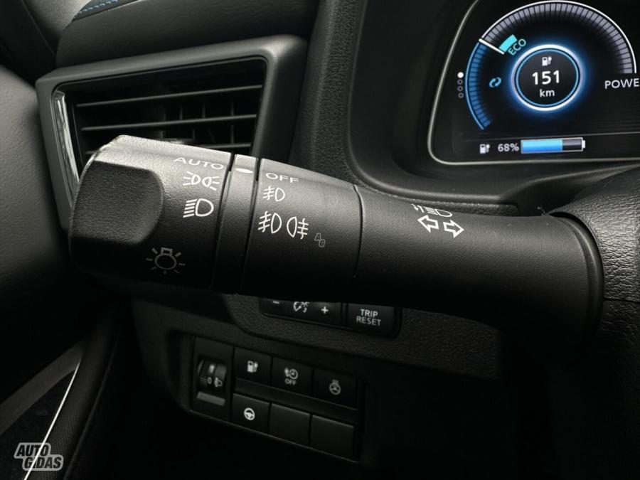 Черный Ниссан Лиф 2022 в Авиженяй, объемом двигателя 0.00 л и пробегом 62 тыс. км за 16750 €, фото 12 на AUTOMOTO.COM.LV