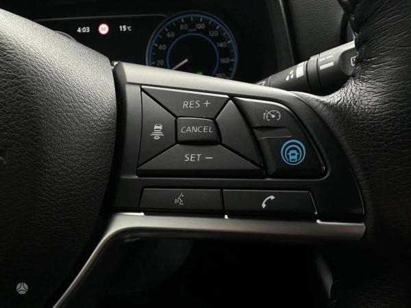 Black Nissan Leaf 2022 in Vilnius, with an engine capacity of 0.00 L and mileage of 62 thousand km for 16750 €, photo 11 on AUTOMOTO.COM.LV