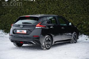 Melns Nissan Leaf 2023 Rīga, ar dzinēja tilpumu 0.00 L un nobraukumu 19 tūkst. km par 19500 €, foto 6 vietnē AUTOMOTO.COM.LV