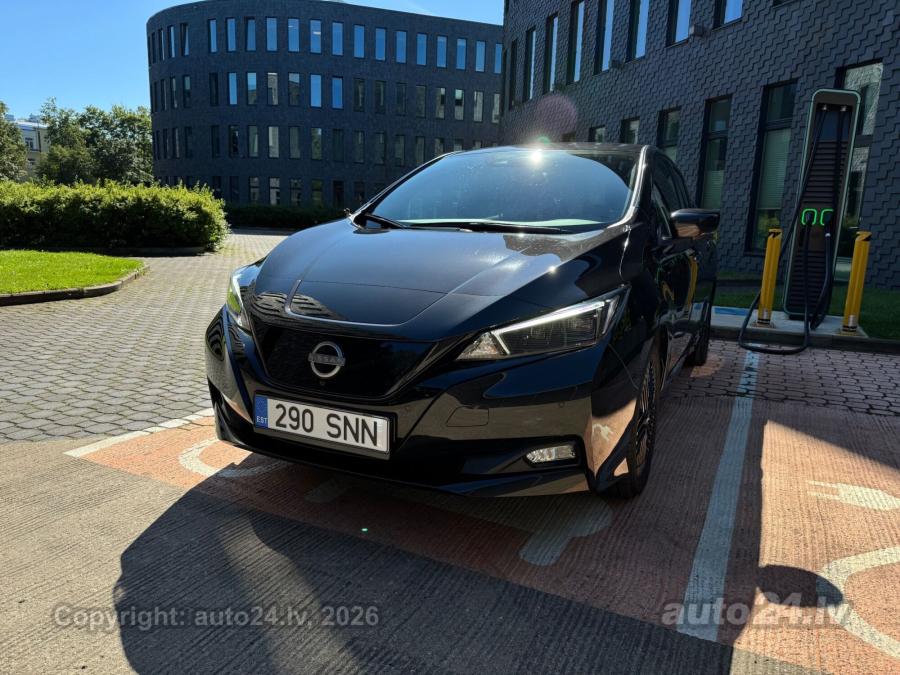 Melns Nissan Leaf 2024 Tallina, ar dzinēja tilpumu 0.00 L un nobraukumu 29 tūkst. km par 23900 €, foto 8 vietnē AUTOMOTO.COM.LV