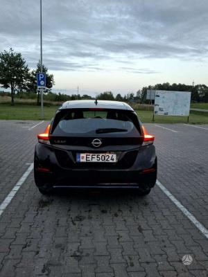 Black Nissan Leaf 2024 in Alytus, with an engine capacity of 0.00 L and mileage of 33 thousand km for 15500 €, photo 12 on AUTOMOTO.COM.LV