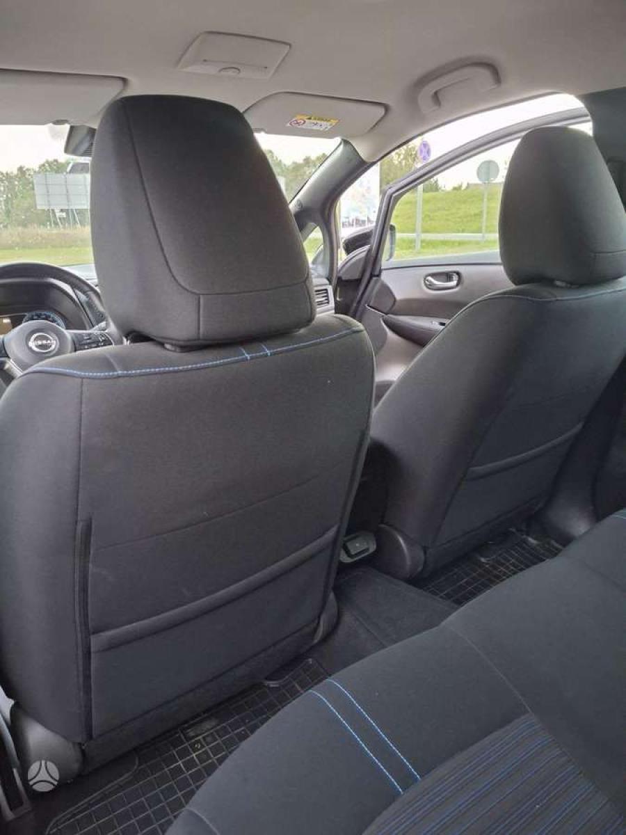 Black Nissan Leaf 2024 in Alytus, with an engine capacity of 0.00 L and mileage of 33 thousand km for 15500 €, photo 17 on AUTOMOTO.COM.LV
