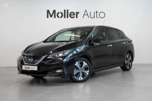 Melns Nissan Leaf 2021 Viļņa, ar dzinēja tilpumu 0.00 L un nobraukumu 71 tūkst. km par 13300 €, foto  vietnē AUTOMOTO.COM.LV