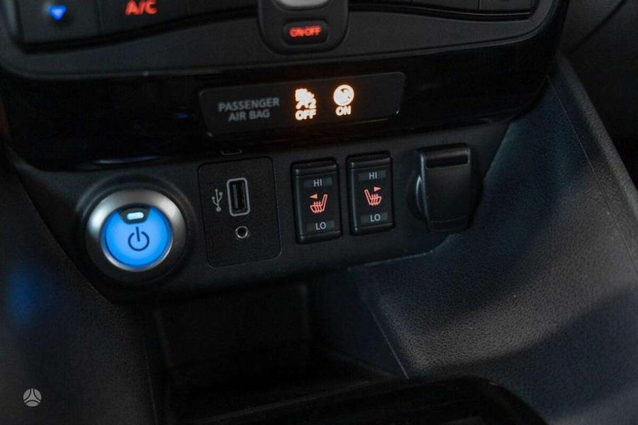 Melns Nissan Leaf 2021 Viļņa, ar dzinēja tilpumu 0.00 L un nobraukumu 71 tūkst. km par 13300 €, foto 17 vietnē AUTOMOTO.COM.LV