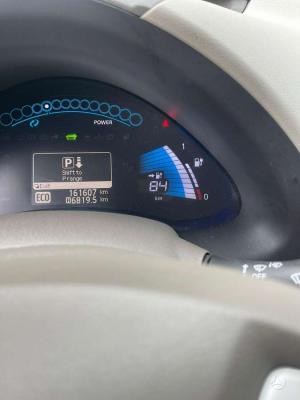 Blue Nissan Leaf 2012 in Telschi, with an engine capacity of 0.00 L and mileage of 161 thousand km for 2700 €, photo 7 on AUTOMOTO.COM.LV