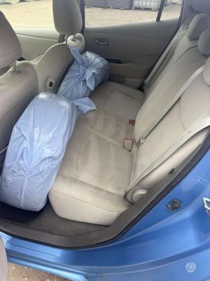 Blue Nissan Leaf 2012 in Telschi, with an engine capacity of 0.00 L and mileage of 161 thousand km for 2700 €, photo 10 on AUTOMOTO.COM.LV