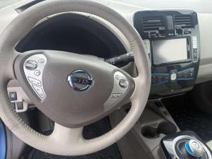 Blue Nissan Leaf 2012 in Telschi, with an engine capacity of 0.00 L and mileage of 161 thousand km for 2700 €, photo 14 on AUTOMOTO.COM.LV