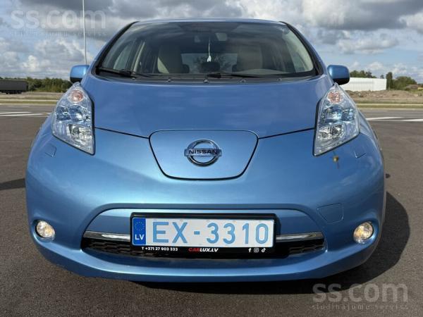Blue Nissan Leaf 2013 in Liepaja, with an engine capacity of 0.00 L and mileage of 115 thousand km for 3900 €, photo 7 on AUTOMOTO.COM.LV