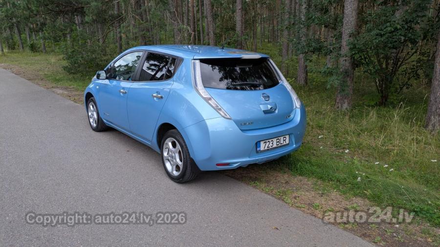 Blue Nissan Leaf 2014 in Tallinn, with an engine capacity of 0.00 L and mileage of 85 thousand km for 3900 €, photo 4 on AUTOMOTO.COM.LV