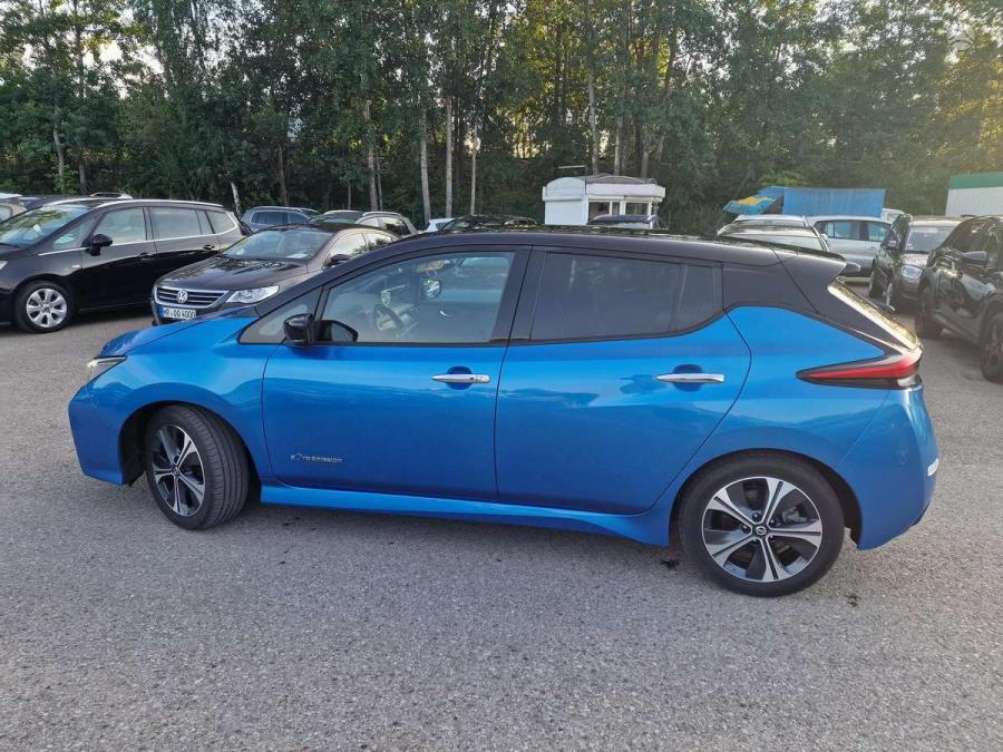 Blue Nissan Leaf 2019 in Kaunas, with an engine capacity of 0.00 L and mileage of 42 thousand km for 13490 €, photo 7 on AUTOMOTO.COM.LV