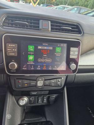 Blue Nissan Leaf 2019 in Kaunas, with an engine capacity of 0.00 L and mileage of 42 thousand km for 13490 €, photo 24 on AUTOMOTO.COM.LV