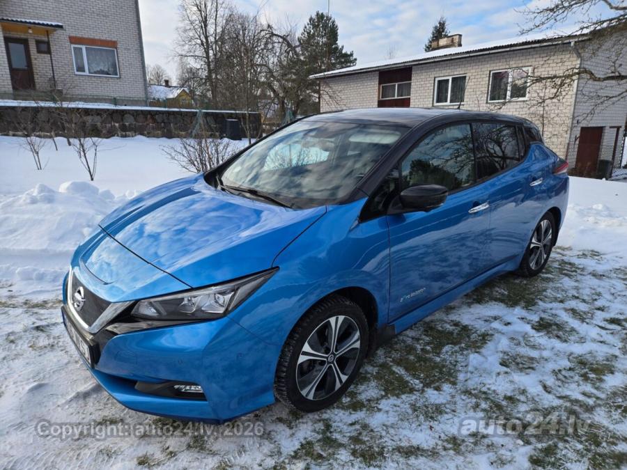Zils Nissan Leaf 2020 Viljandi, ar dzinēja tilpumu 0.00 L un nobraukumu 220 tūkst. km par 11500 €, foto 1 vietnē AUTOMOTO.COM.LV