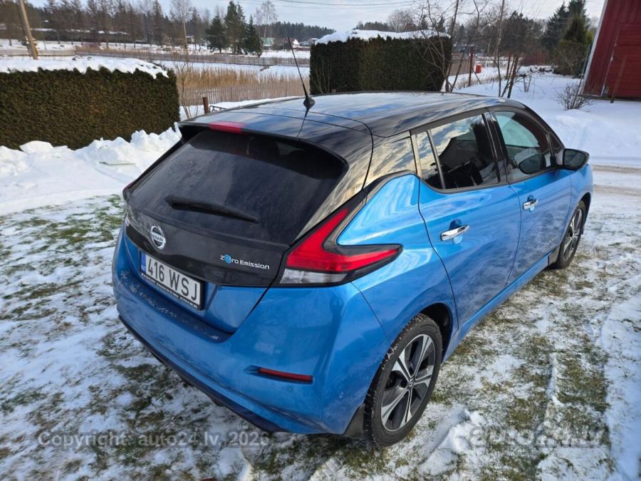 Zils Nissan Leaf 2020 Viljandi, ar dzinēja tilpumu 0.00 L un nobraukumu 220 tūkst. km par 11500 €, foto 5 vietnē AUTOMOTO.COM.LV
