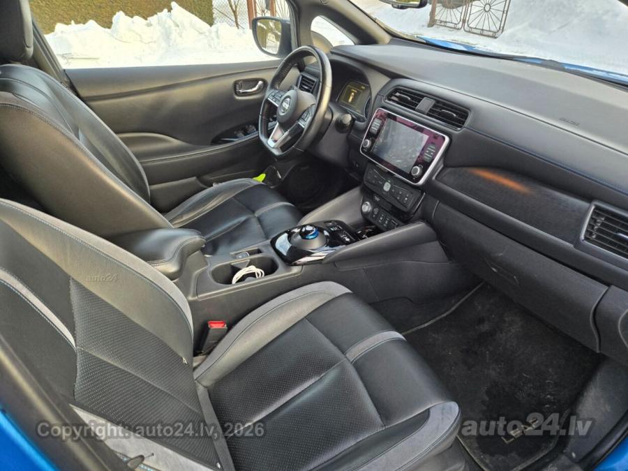 Zils Nissan Leaf 2020 Viljandi, ar dzinēja tilpumu 0.00 L un nobraukumu 220 tūkst. km par 11500 €, foto 7 vietnē AUTOMOTO.COM.LV