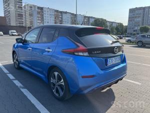 Синий Ниссан Лиф 2020 в Рига, объемом двигателя 0.00 л и пробегом 53 тыс. км за 12500 €, фото 5 на AUTOMOTO.COM.LV