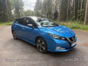 Zils Nissan Leaf 2020 Saku, ar dzinēja tilpumu 0.00 L un nobraukumu 58 tūkst. km par 15400 €, foto 1 vietnē AUTOMOTO.COM.LV