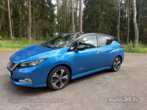 Zils Nissan Leaf 2020 Saku, ar dzinēja tilpumu 0.00 L un nobraukumu 58 tūkst. km par 15400 €, foto 3 vietnē AUTOMOTO.COM.LV