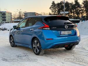 Blue Nissan Leaf 2021 in Tallinn, with an engine capacity of 0.00 L and mileage of 43 thousand km for 17900 €, photo 4 on AUTOMOTO.COM.LV