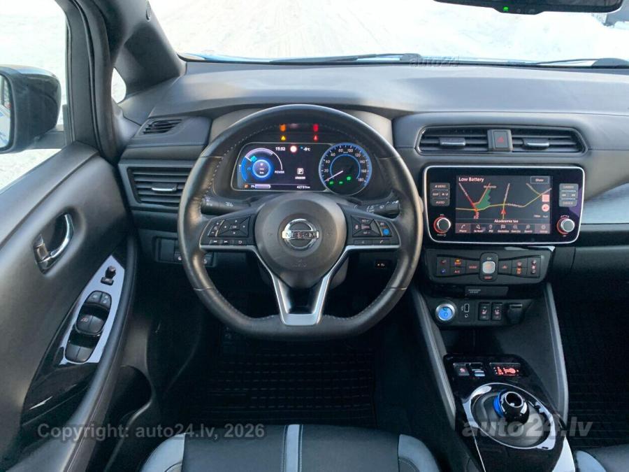 Zils Nissan Leaf 2021 Tallina, ar dzinēja tilpumu 0.00 L un nobraukumu 43 tūkst. km par 17900 €, foto 16 vietnē AUTOMOTO.COM.LV
