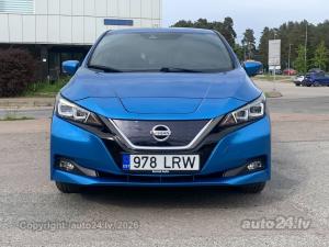 Blue Nissan Leaf 2021 in Tallinn, with an engine capacity of 0.00 L and mileage of 54 thousand km for 14900 €, photo 8 on AUTOMOTO.COM.LV